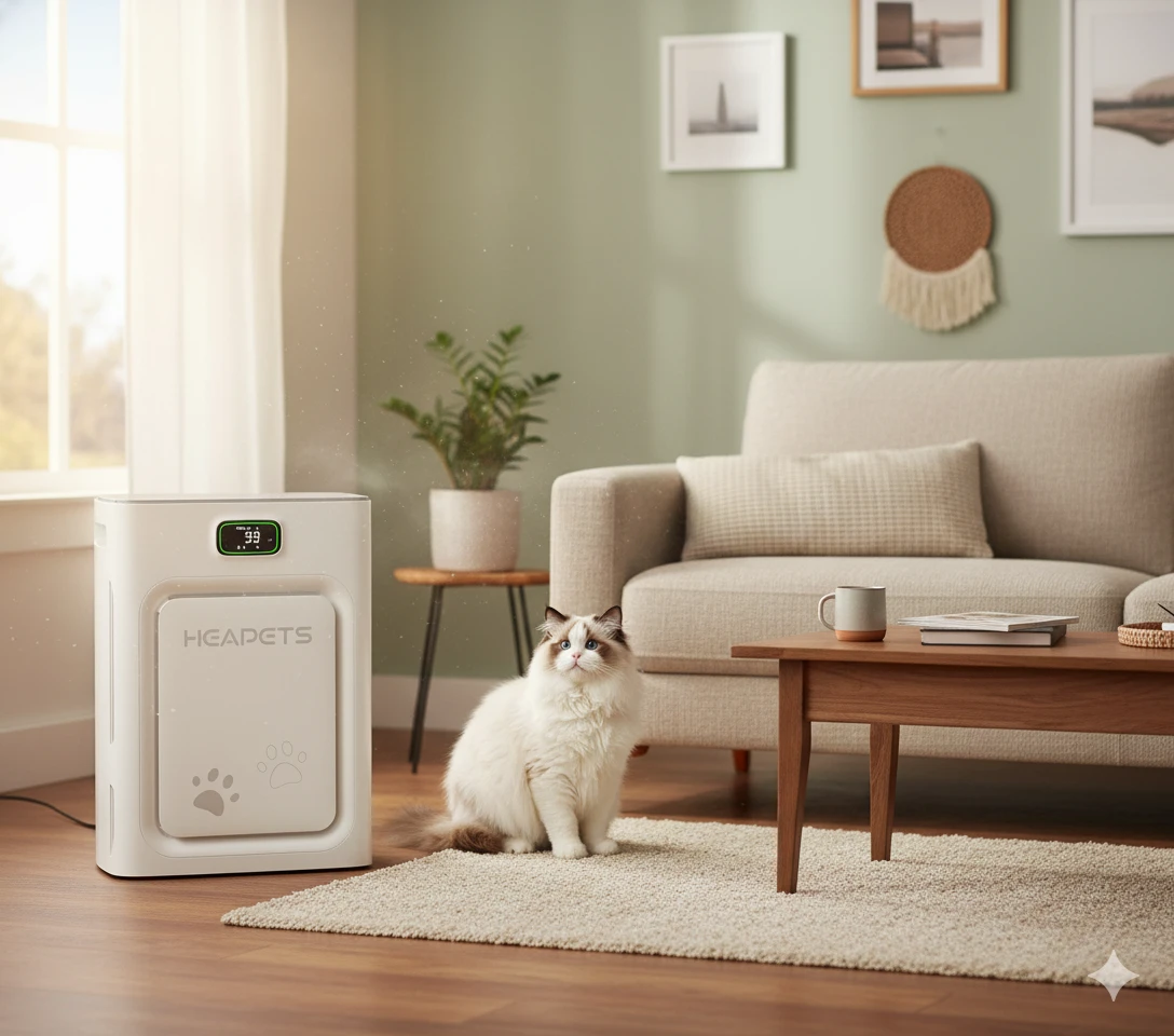 HEAPETS P358 Pet Air Purifier Review: A Smart Choice for Pet Hair ...