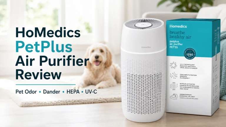 HEAPETS P358 Pet Air Purifier Review: A Smart Choice for Pet Hair ...